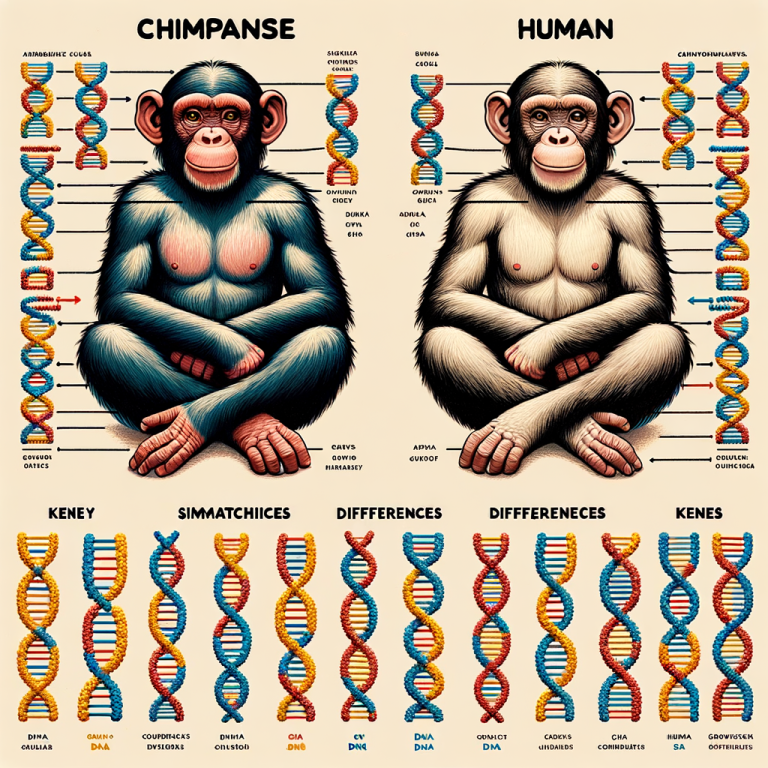 Chimpanzee DNA Comparison: Human vs. Chimp