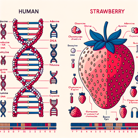 Strawberry DNA vs Human DNA: Key Differences