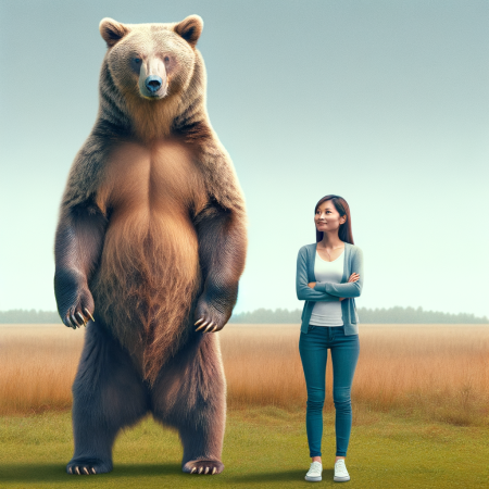Short Faced Bear vs Human: A Fascinating Comparison