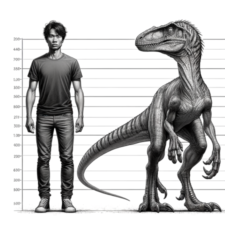 Velociraptor vs Human: A Comparison
